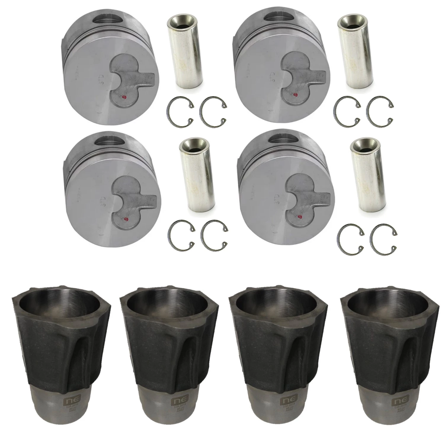 PISTONS + LNERS + RINGS